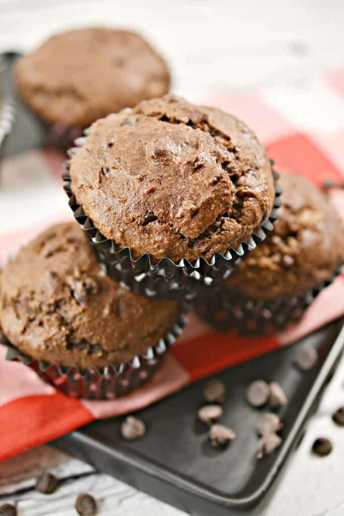 Explosive Fruit Muffins - CheekyKitchen