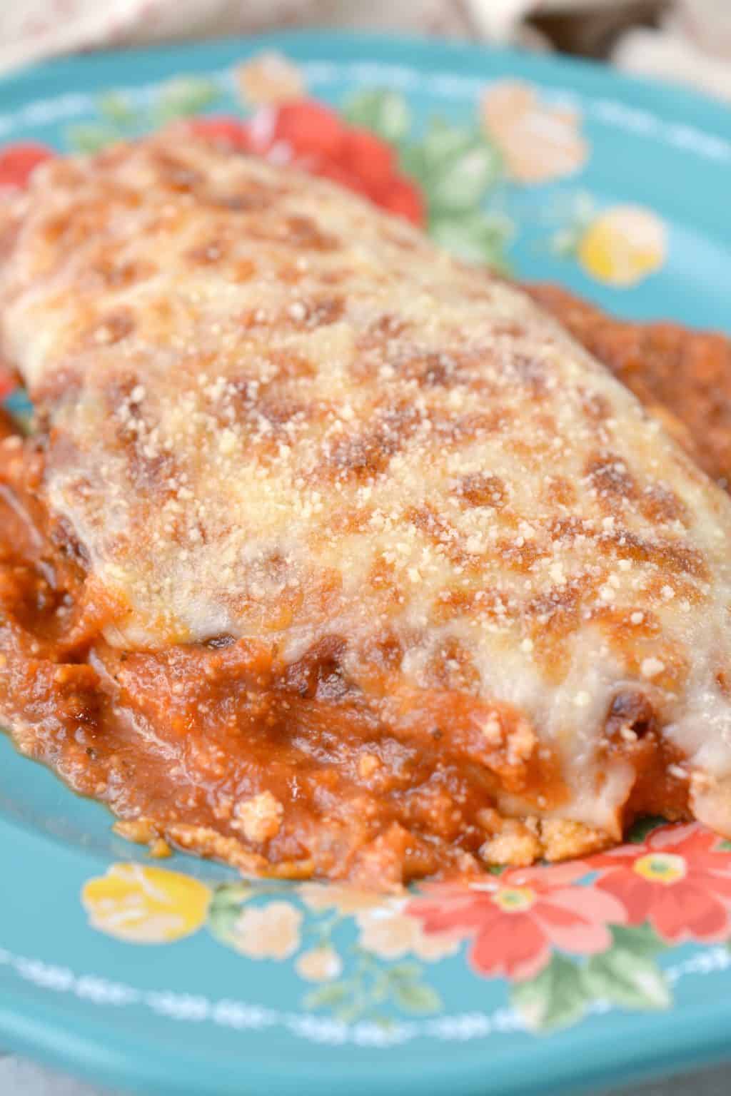 Easy Chicken Parmesan - Easy Italian Keto Recipe