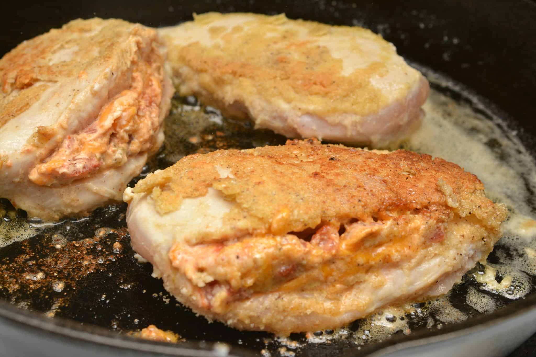 Nacho Stuffed Chicken Breasts - CheekyKitchen