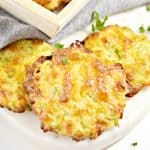 Low Carb Broccoli Cheese Rounds - CheekyKitchen