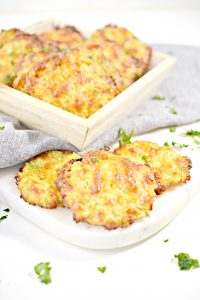 Low Carb Broccoli Cheese Rounds - CheekyKitchen