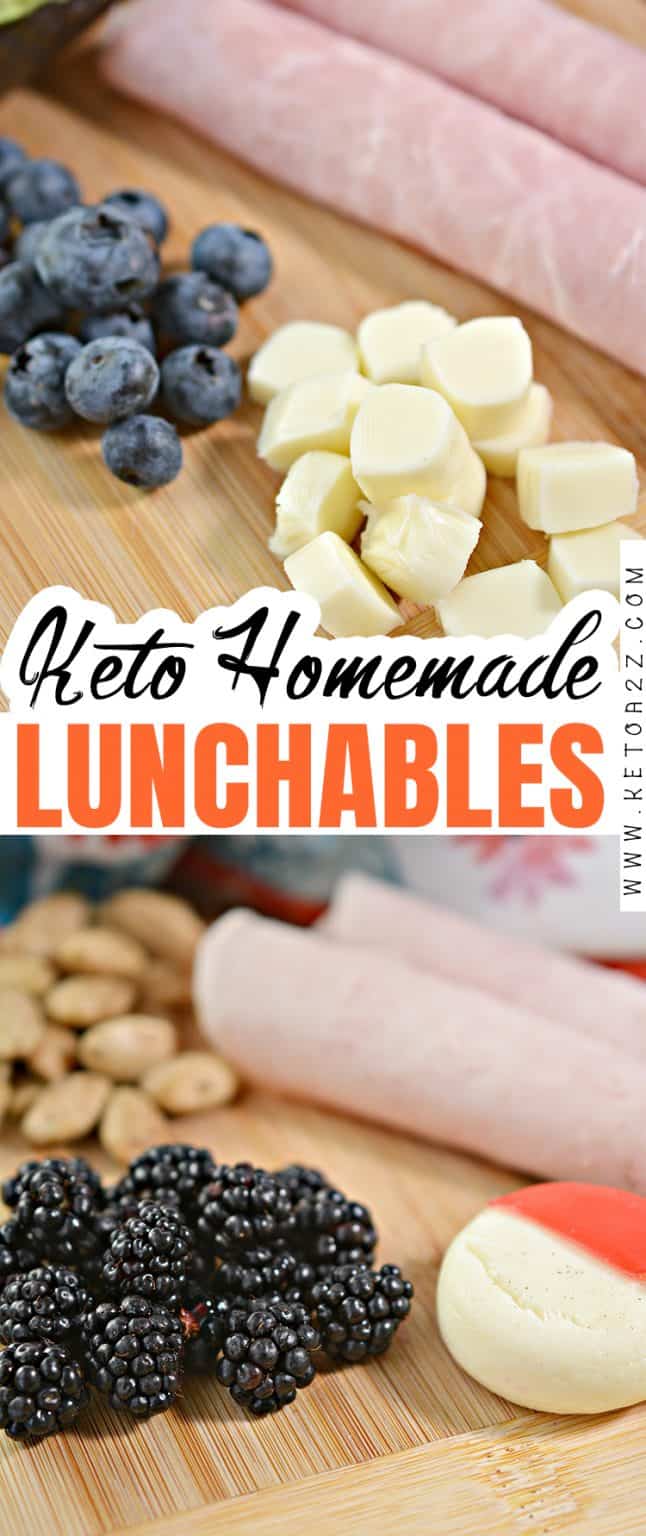 Keto Lunchables - Keto Ham Lunchable - Keto Turkey Lunchable