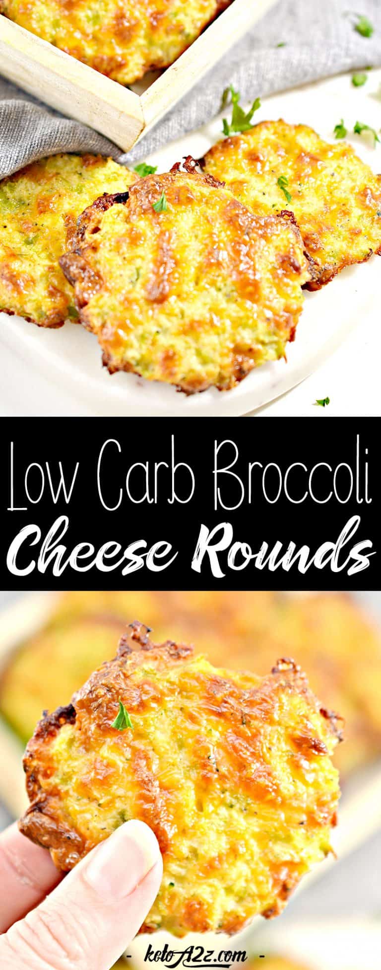 Low Carb Broccoli Cheese Rounds - CheekyKitchen