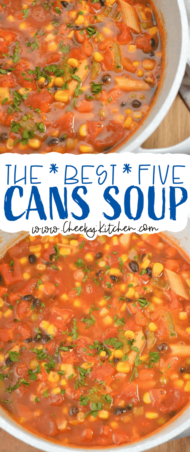 5 Cans Soup - CheekyKitchen