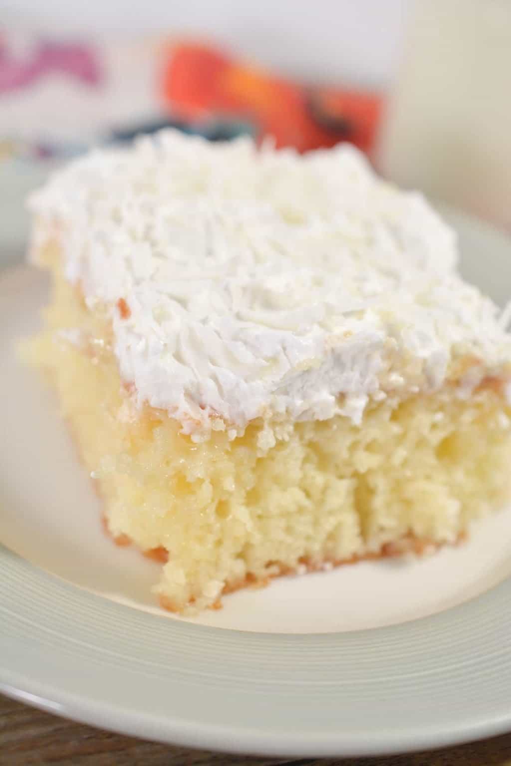 Coconut Poke Cake - CheekyKitchen