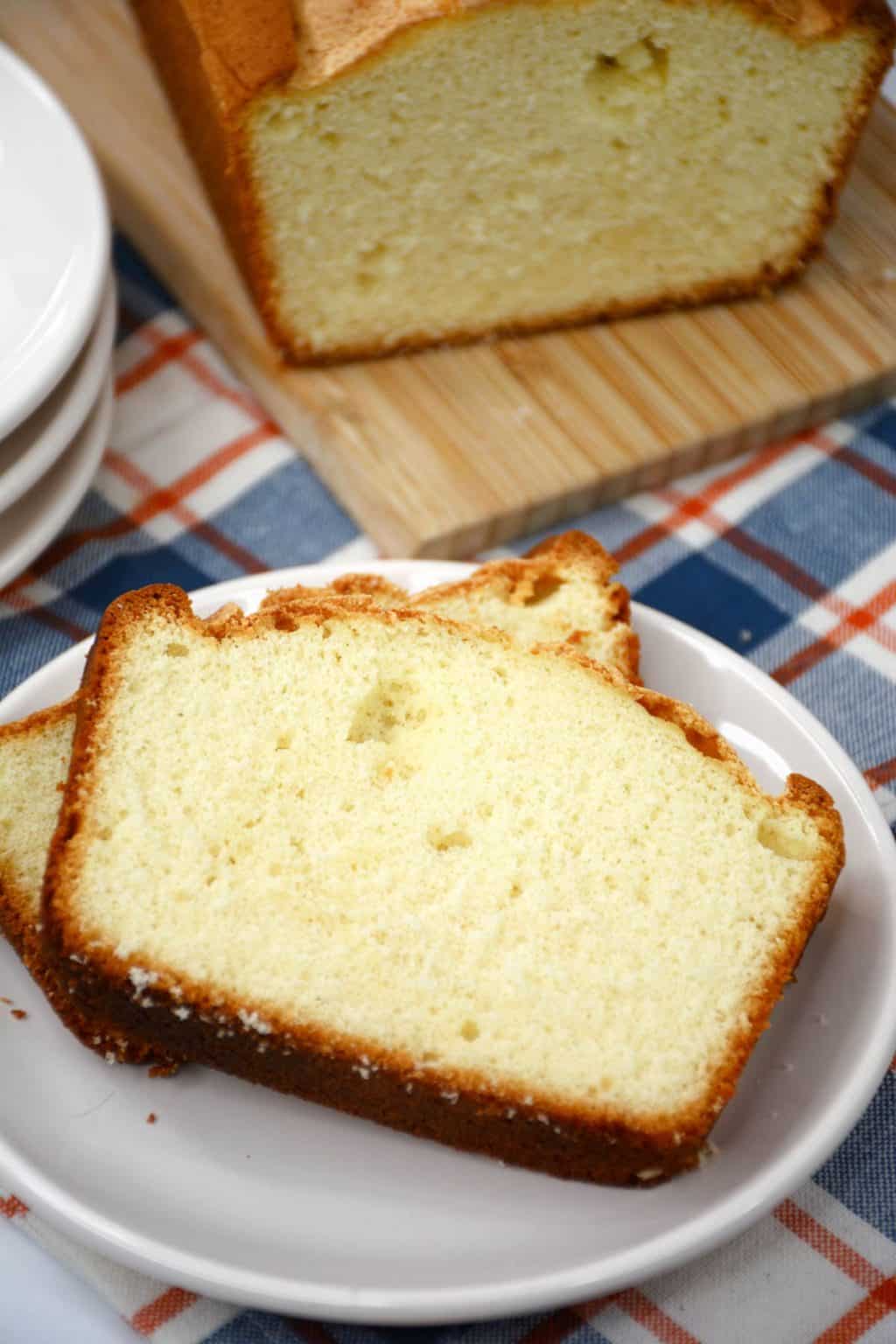 Cream Cheese Pound Cake - CheekyKitchen