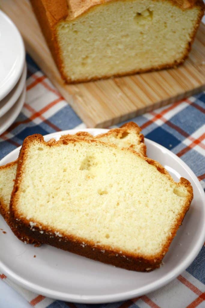 Cream Cheese Pound Cake - CheekyKitchen