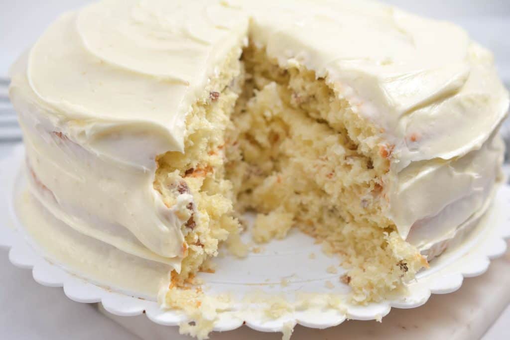 Italian Cream Cake - CheekyKitchen