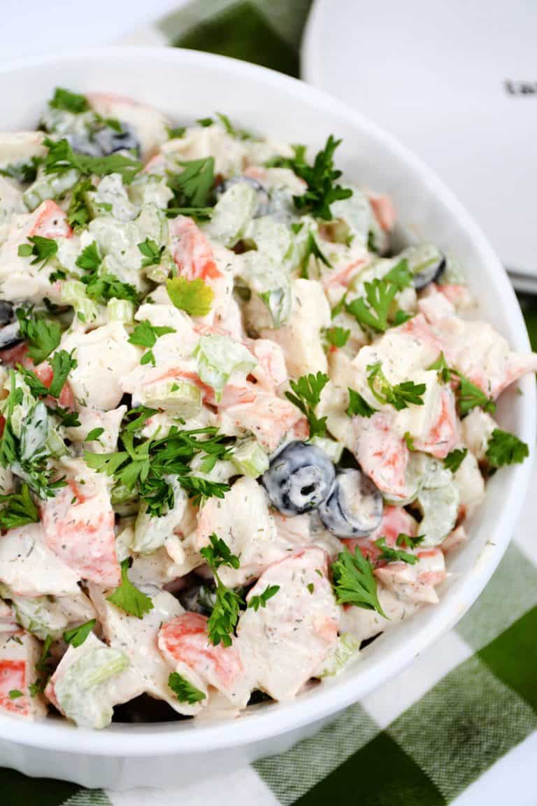 Seafood Salad - CheekyKitchen