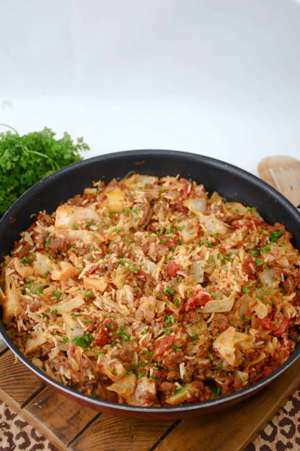 One-Pot Cabbage Casserole - CheekyKitchen