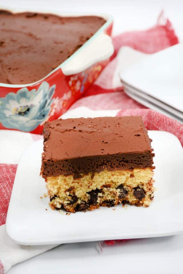 Chocolate Chip Cake - CheekyKitchen
