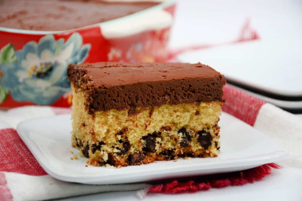 Chocolate Chip Cake - CheekyKitchen