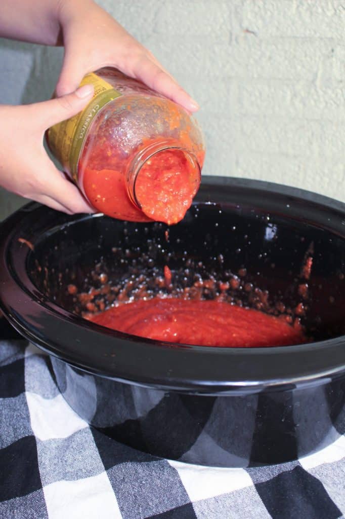 Crock Pot Manicotti - CheekyKitchen