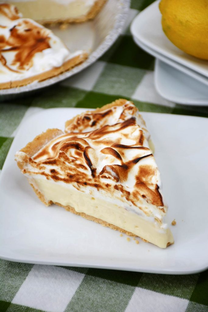 Magic Lemon Pie - CheekyKitchen