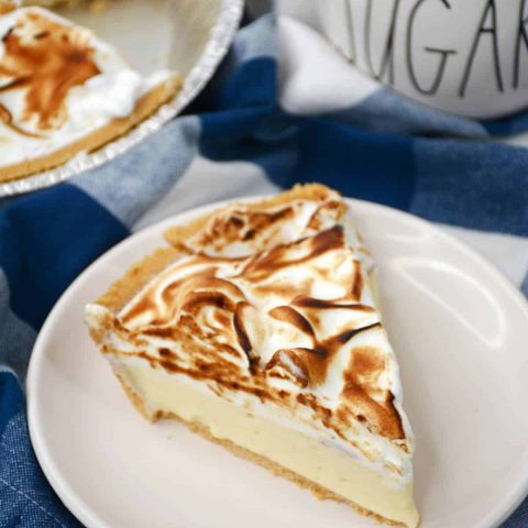 Magic Lemon Pie - CheekyKitchen