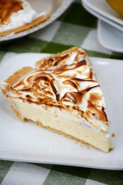 Magic Lemon Pie - CheekyKitchen