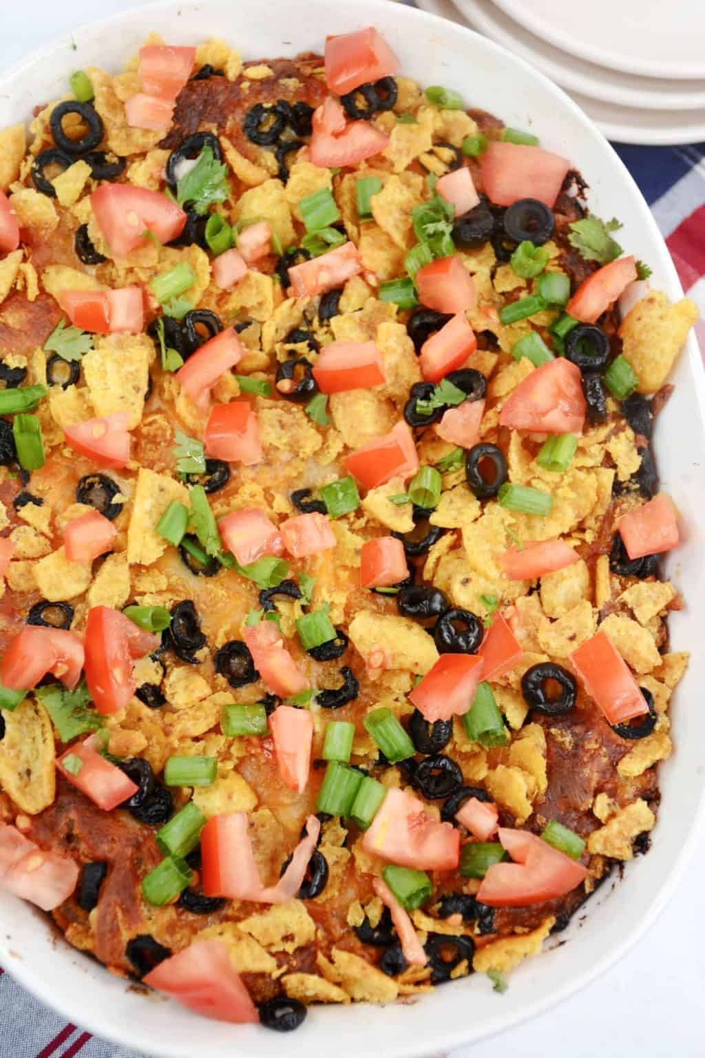 Taco Cornbread Casserole - CheekyKitchen
