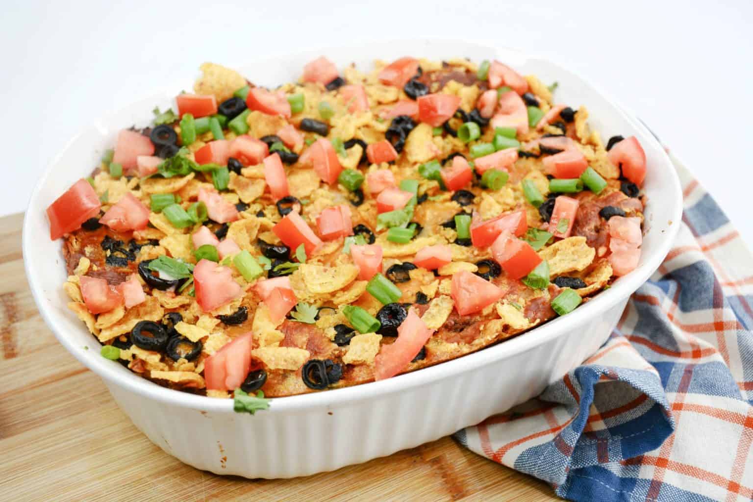 Taco Cornbread Casserole - CheekyKitchen