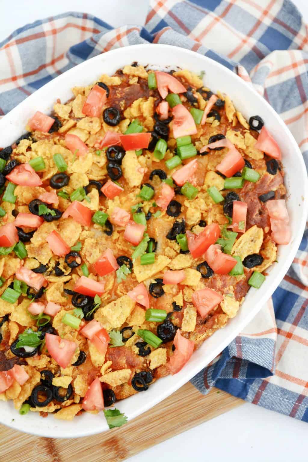Taco Cornbread Casserole - CheekyKitchen