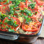 Rustic Bread Lasagna - CheekyKitchen