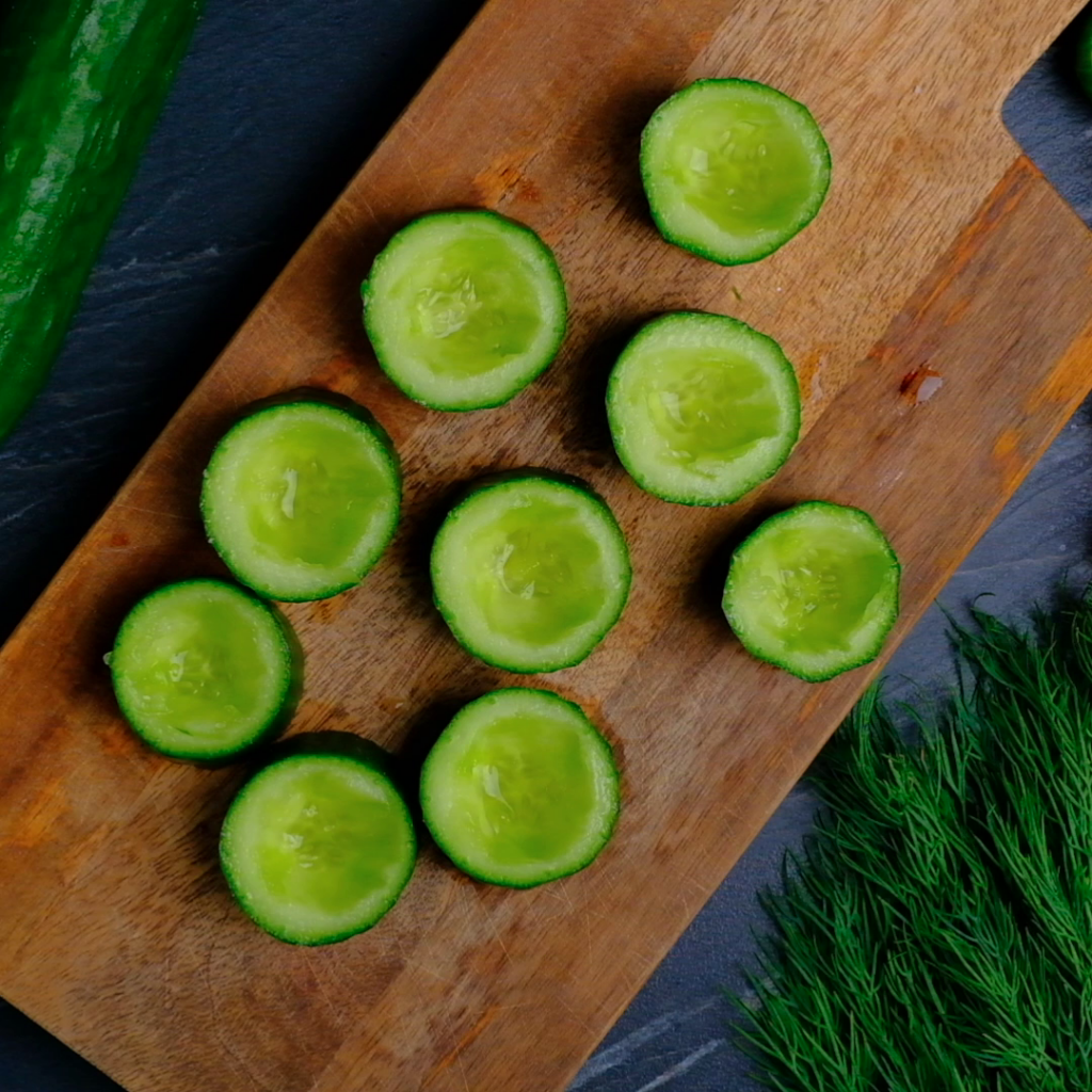Cucumber Bites - CheekyKitchen