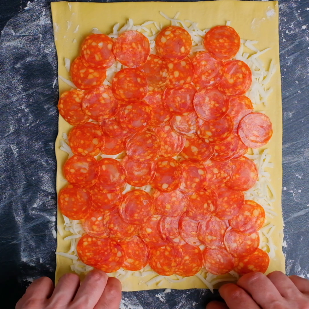 Pepperoni Pizza Bread - CheekyKitchen