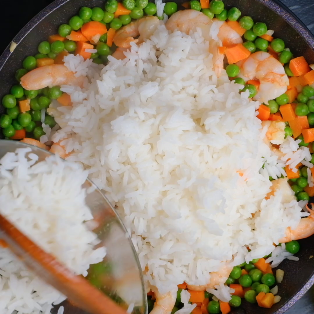 Shrimp Fried Rice - CheekyKitchen