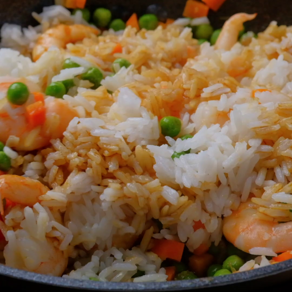 Shrimp Fried Rice - CheekyKitchen