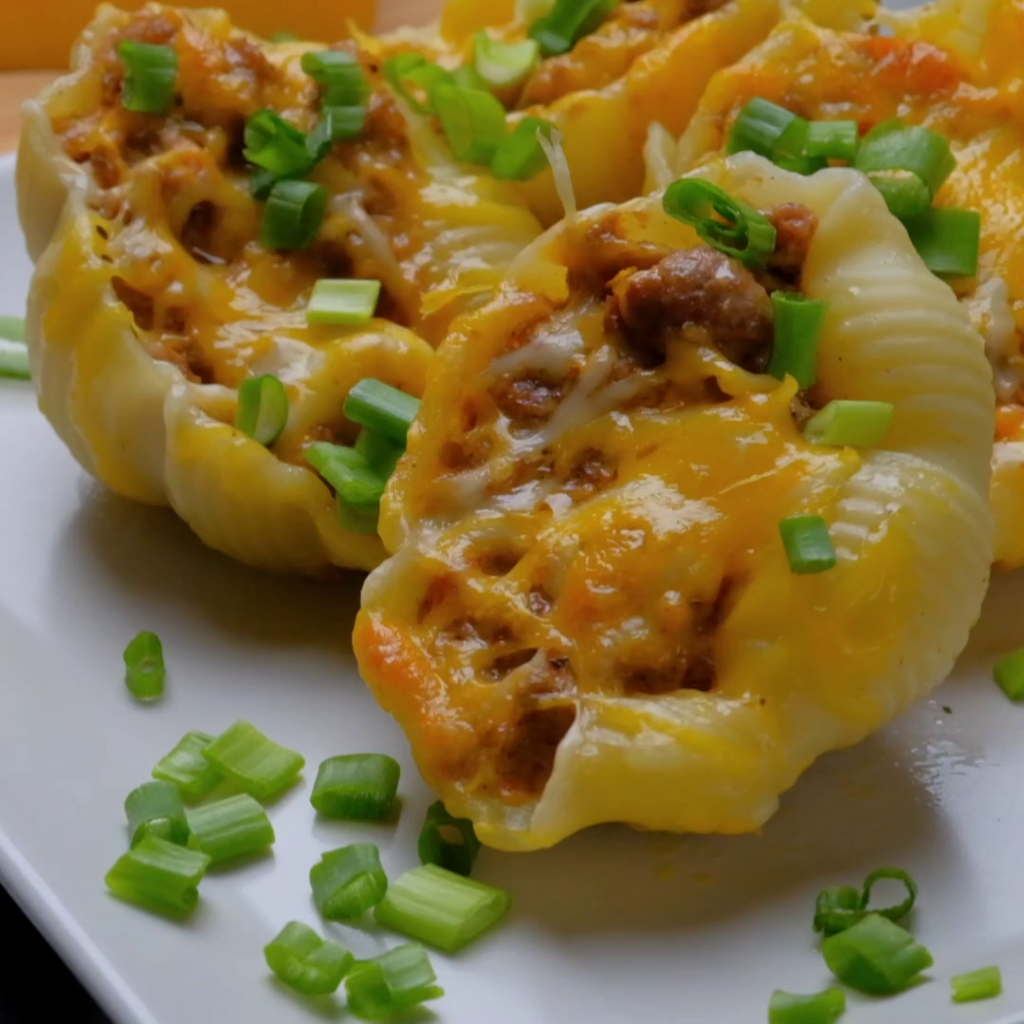 Taco Stuffed Shells - CheekyKitchen