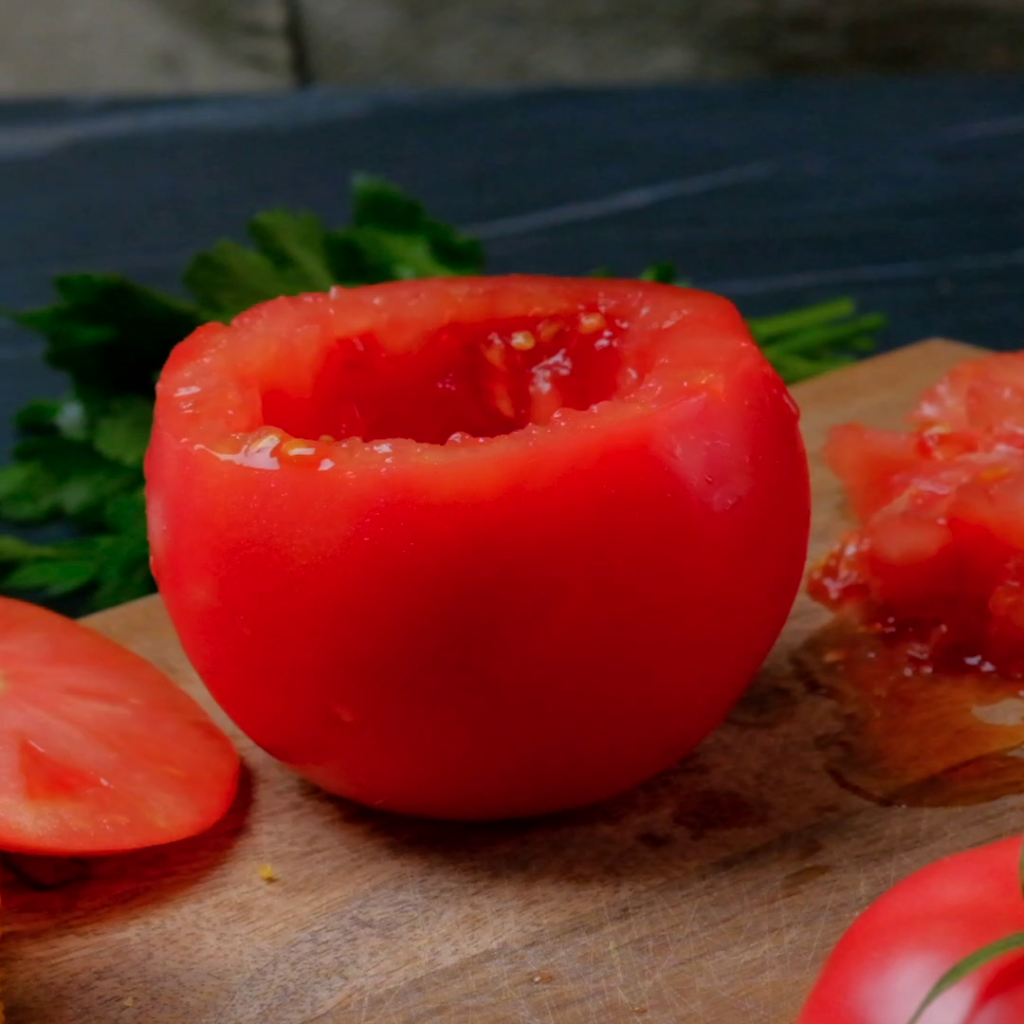 Taco Stuffed Tomatoes - CheekyKitchen