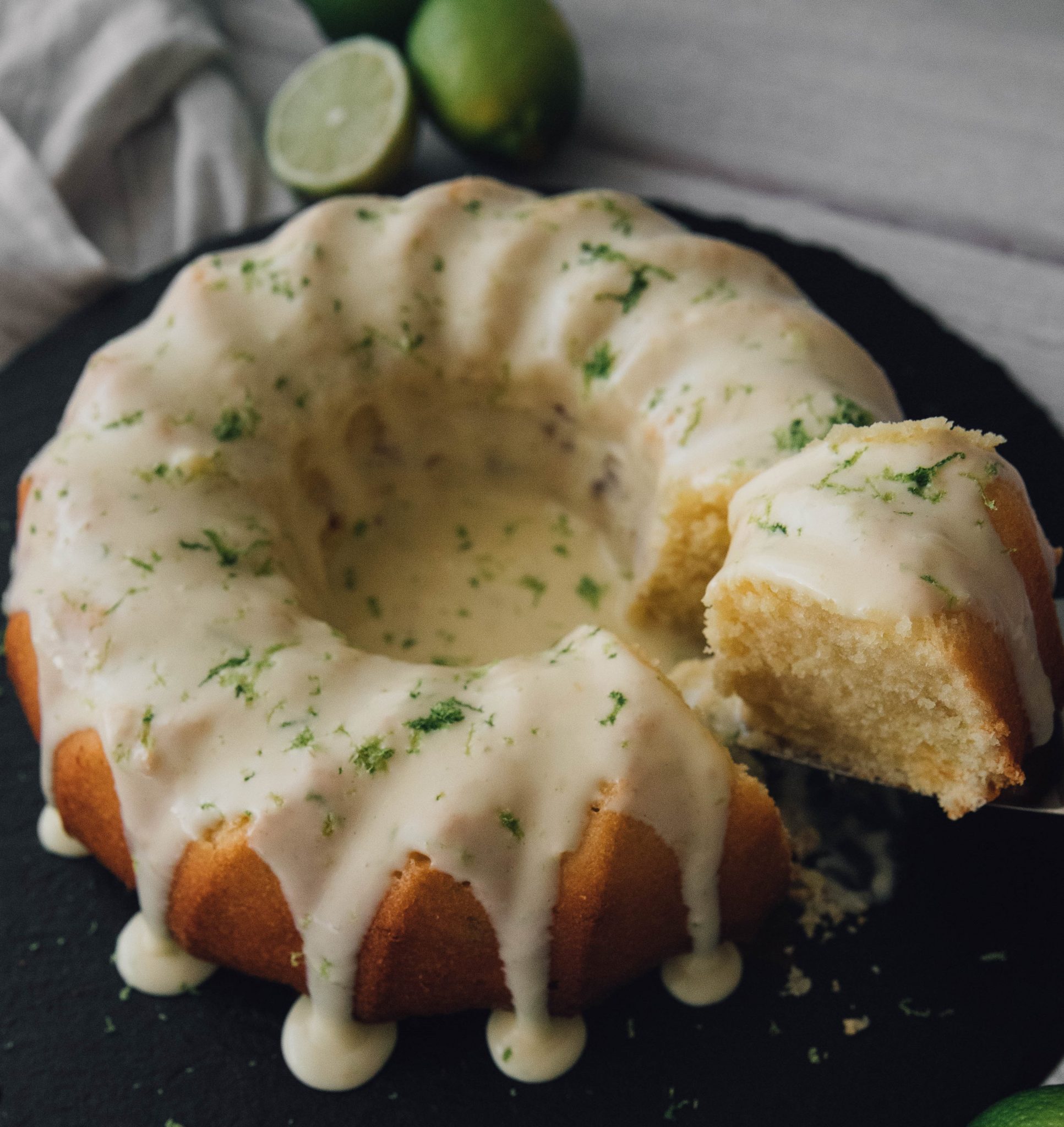 Key Lime Pound Cake - CheekyKitchen