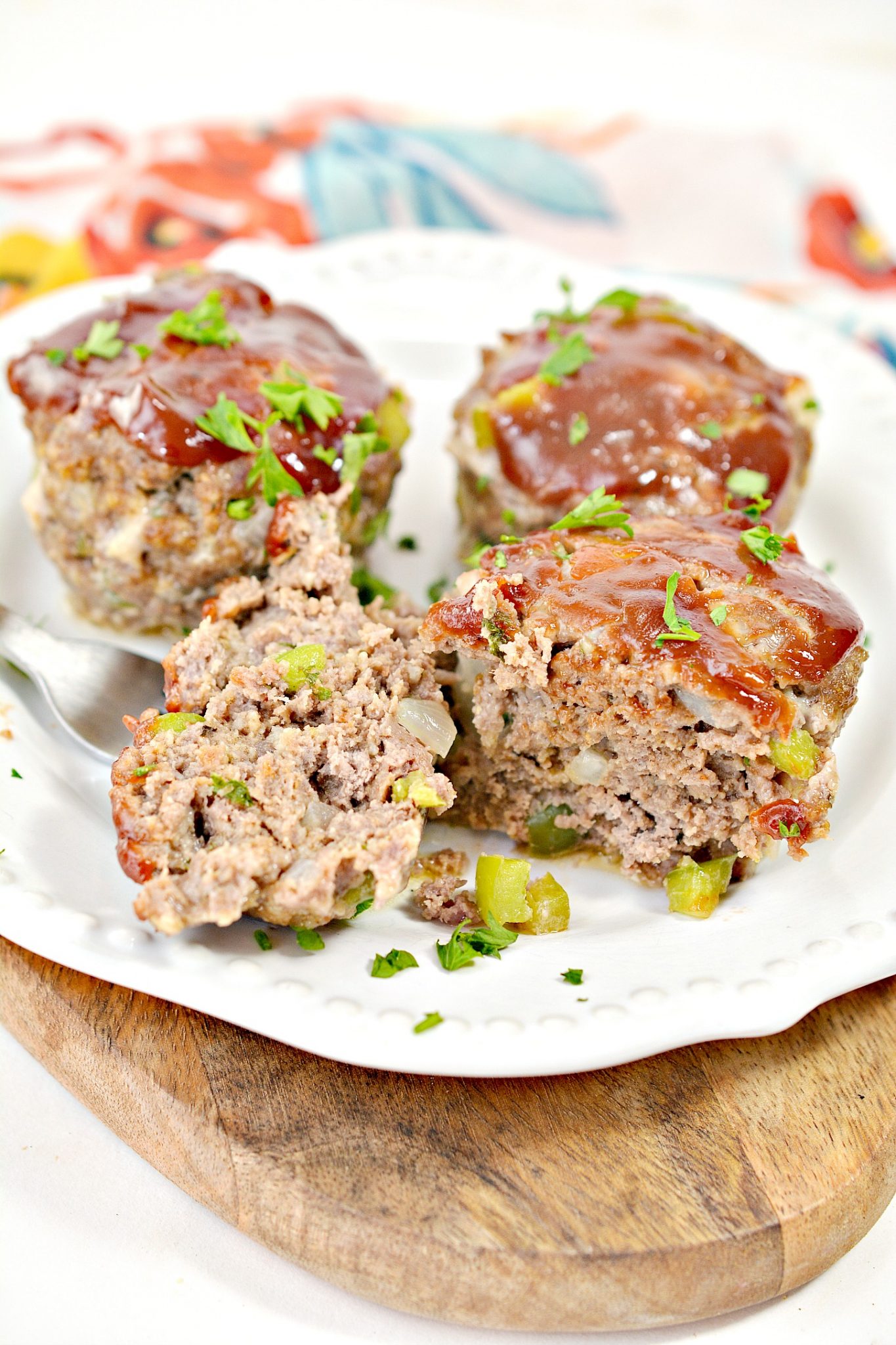 Mini Meatloaf Muffins - CheekyKitchen