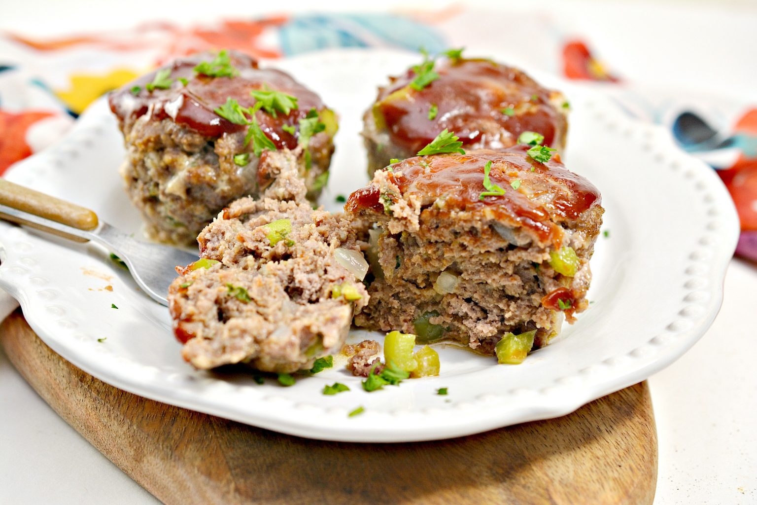 Mini Meatloaf Muffins - CheekyKitchen