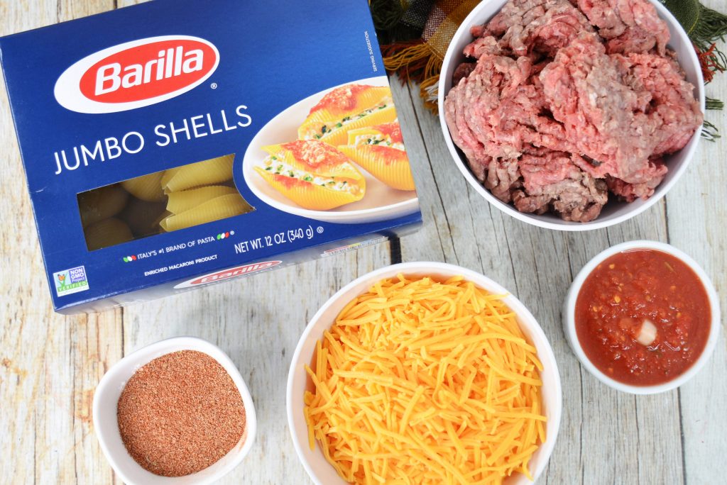 Taco Stuffed Shells Recipe - CheekyKitchen