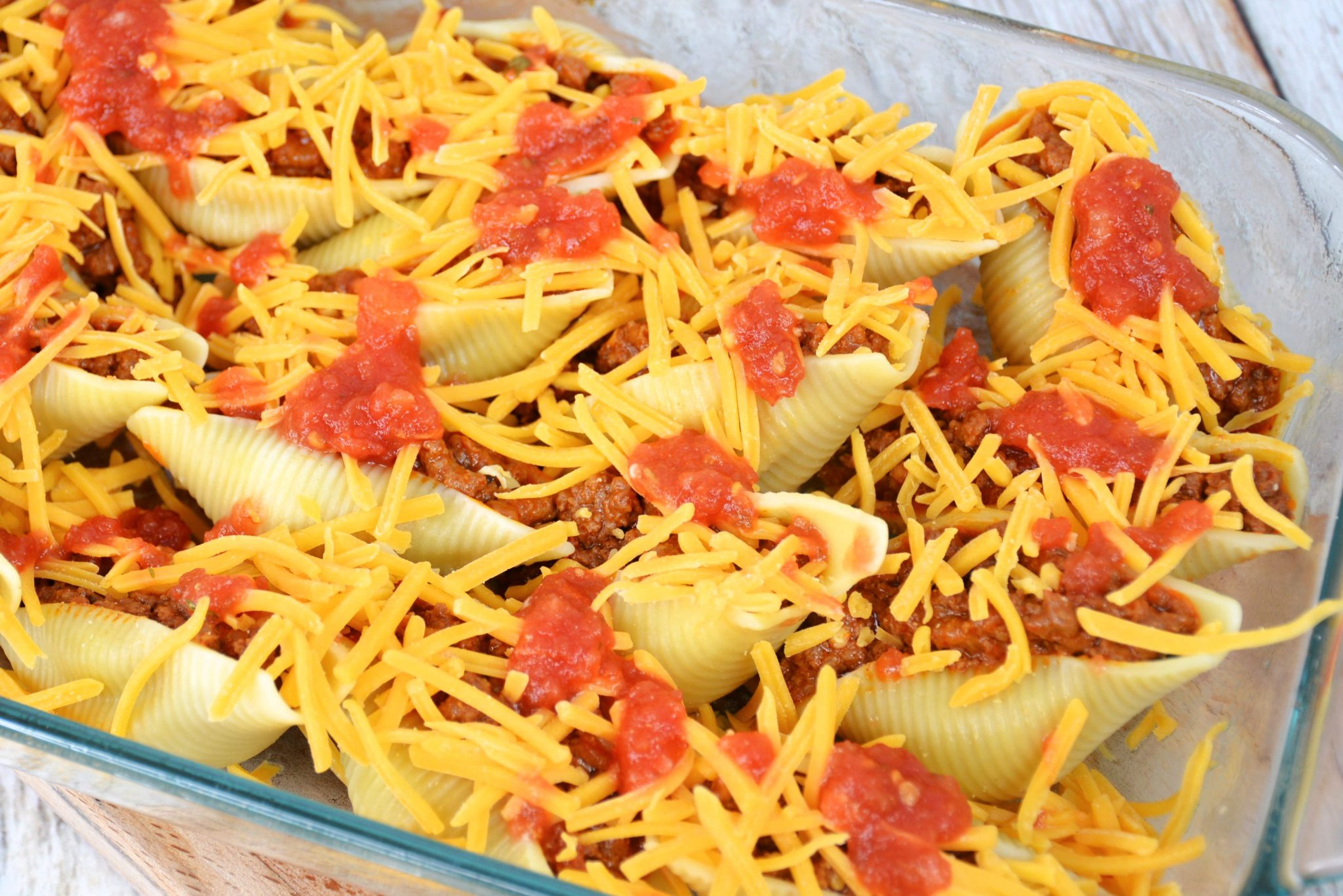 Taco Stuffed Shells Recipe - CheekyKitchen