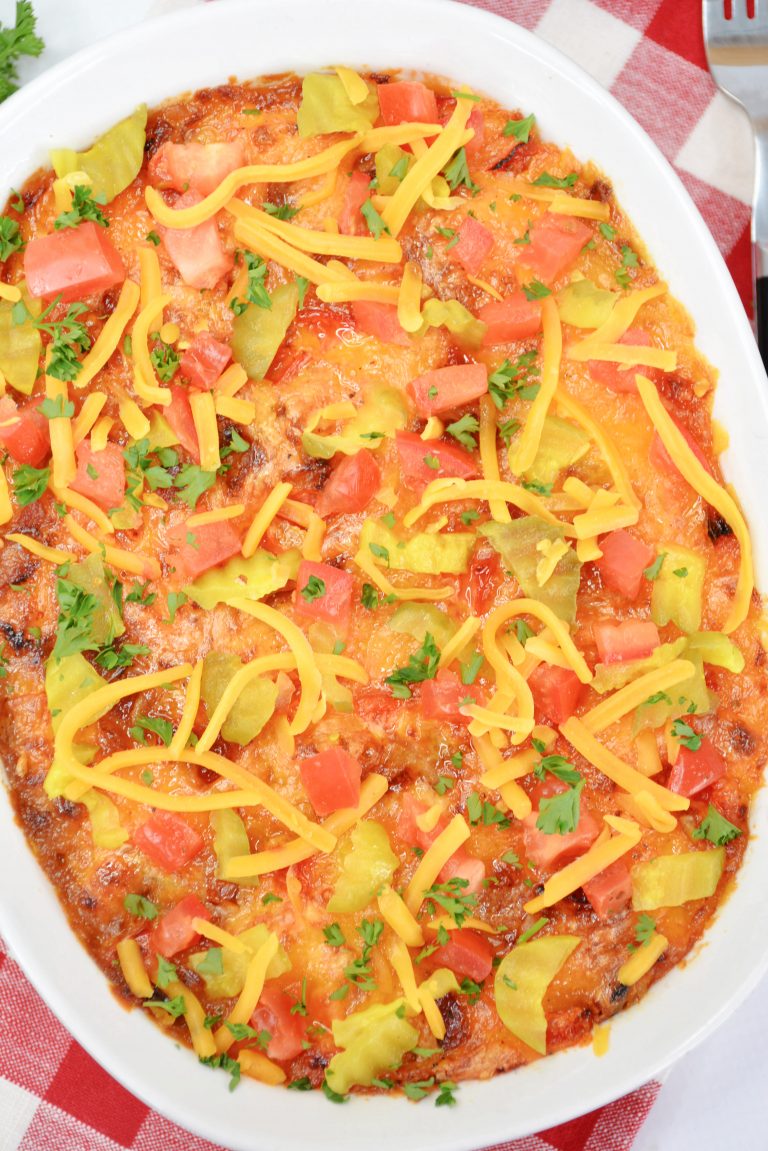 Cheeseburger Casserole - CheekyKitchen