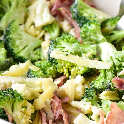 AMISH BROCCOLI SALAD - CheekyKitchen