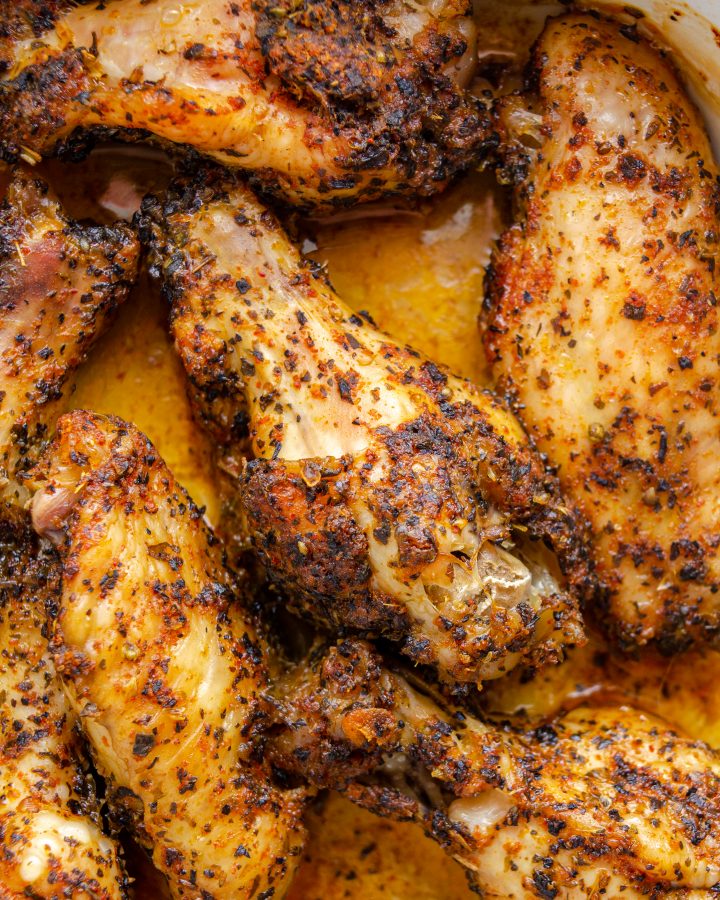 Baked Turkey Wings - CheekyKitchen
