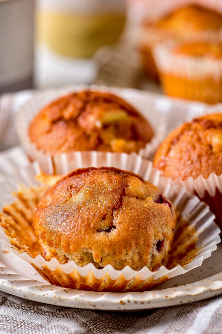 Explosive Fruit Muffins - CheekyKitchen