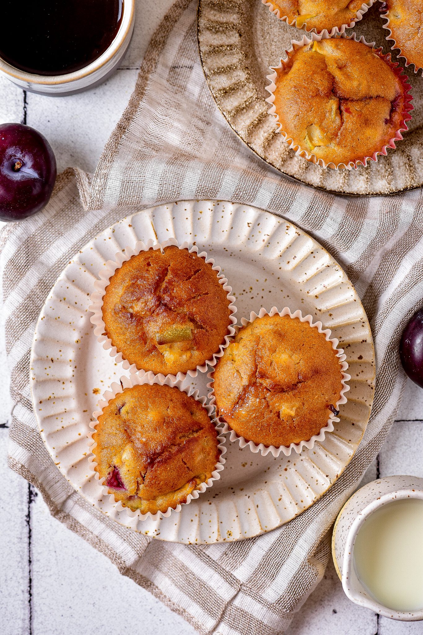 Explosive Fruit Muffins - CheekyKitchen