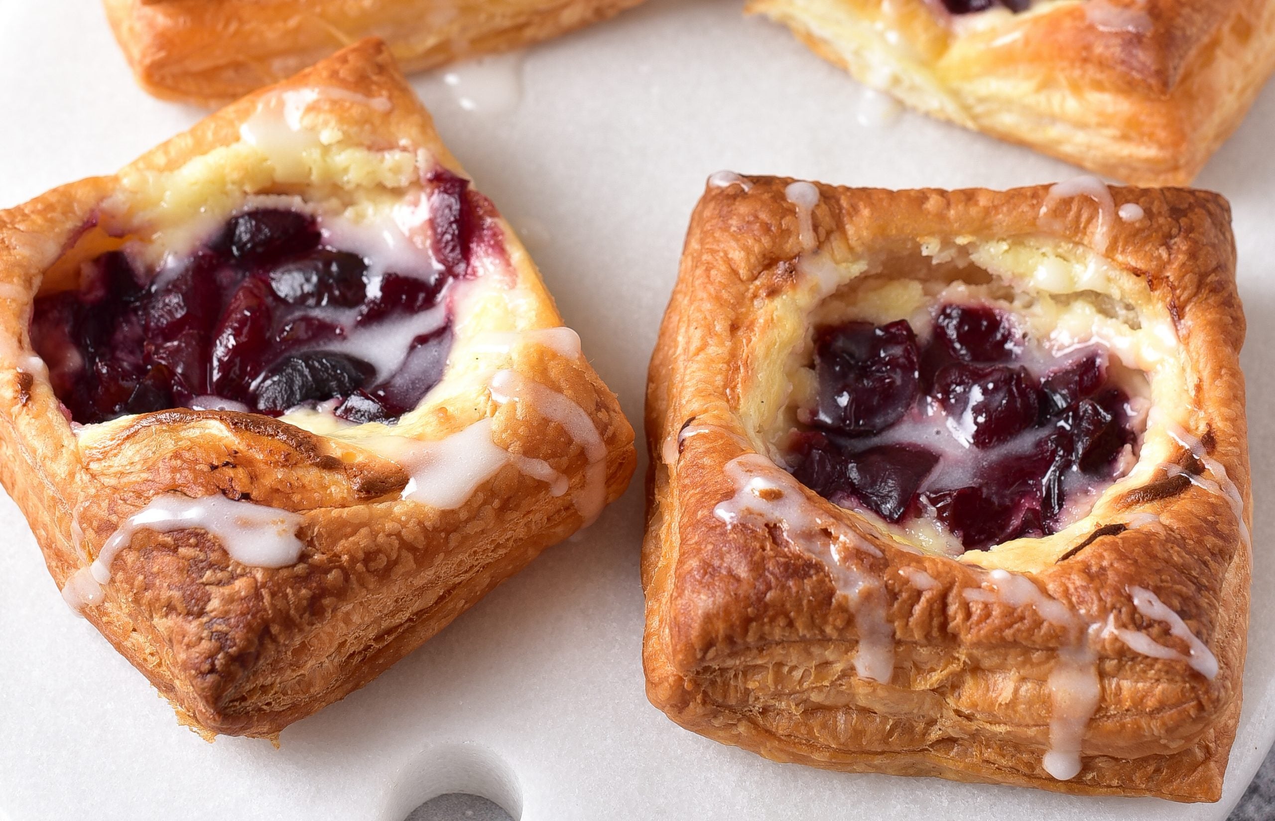 Miniature Cherry Cheese Danish - CheekyKitchen