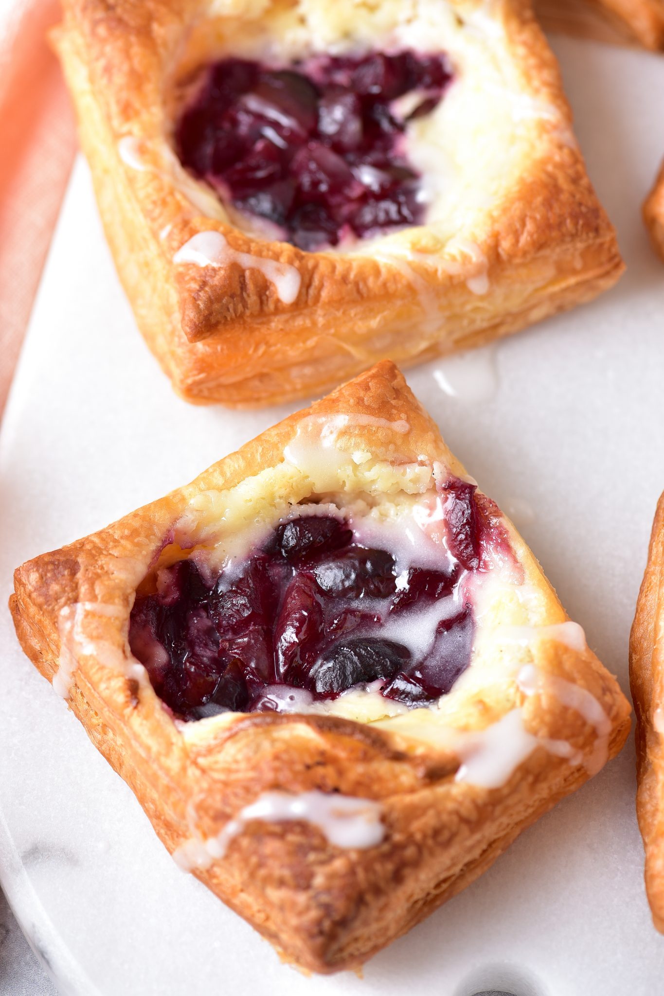 Miniature Cherry Cheese Danish - CheekyKitchen