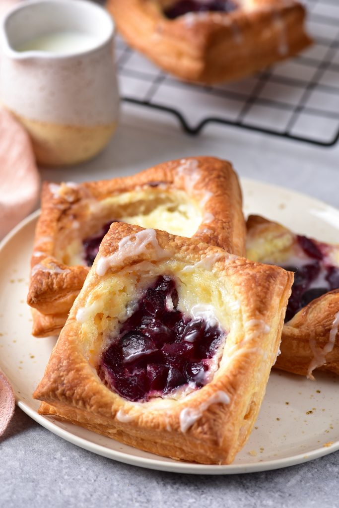 Miniature Cherry Cheese Danish - CheekyKitchen