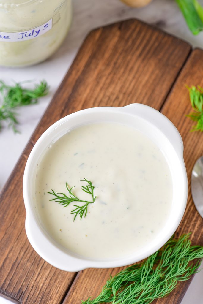 Perfect Homemade Ranch Dressing - CheekyKitchen