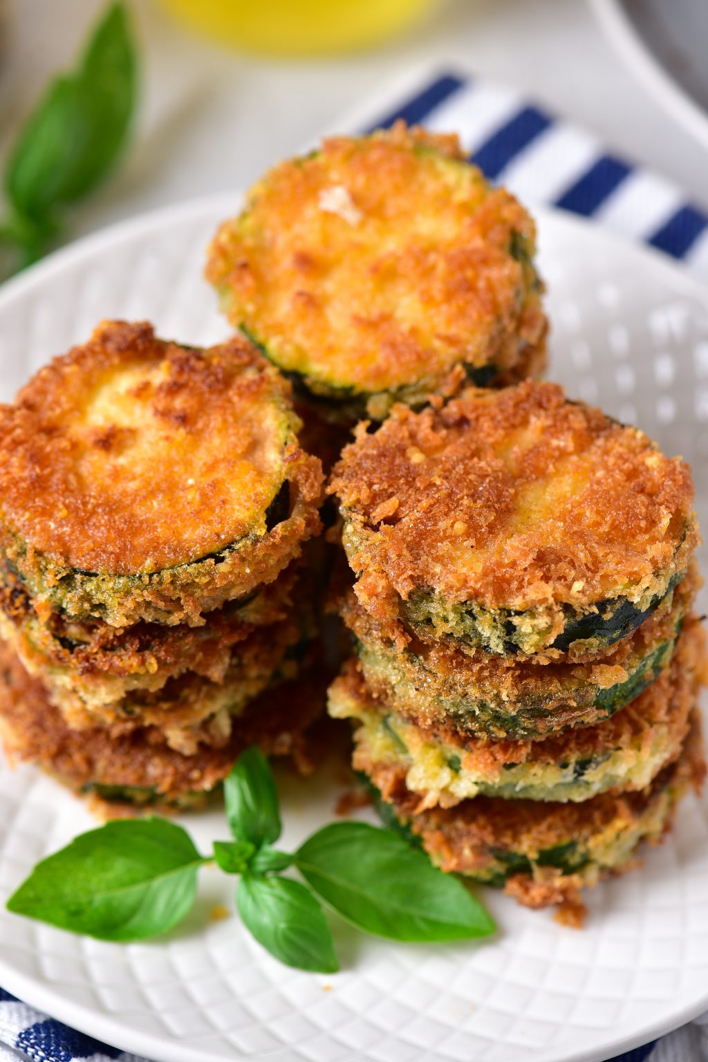 Zucchini Parmesan Crisp - CheekyKitchen