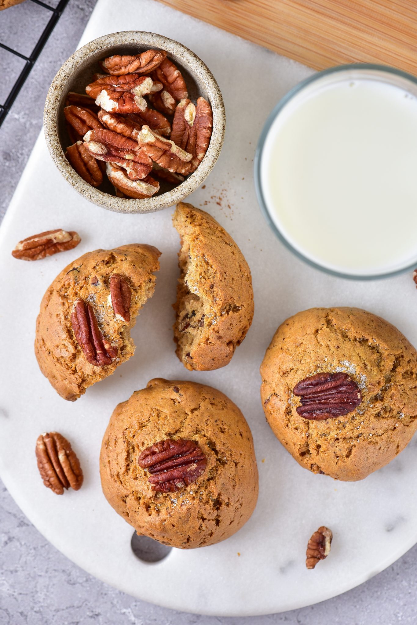 Butter Pecan Cookies - CheekyKitchen
