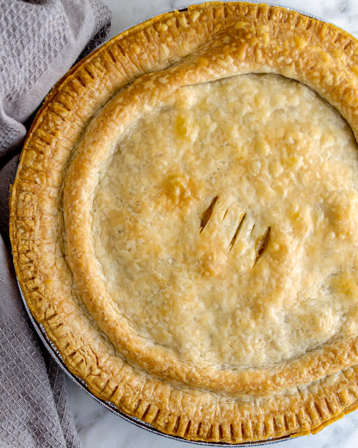 Chicken Pot Pie Bake - CheekyKitchen