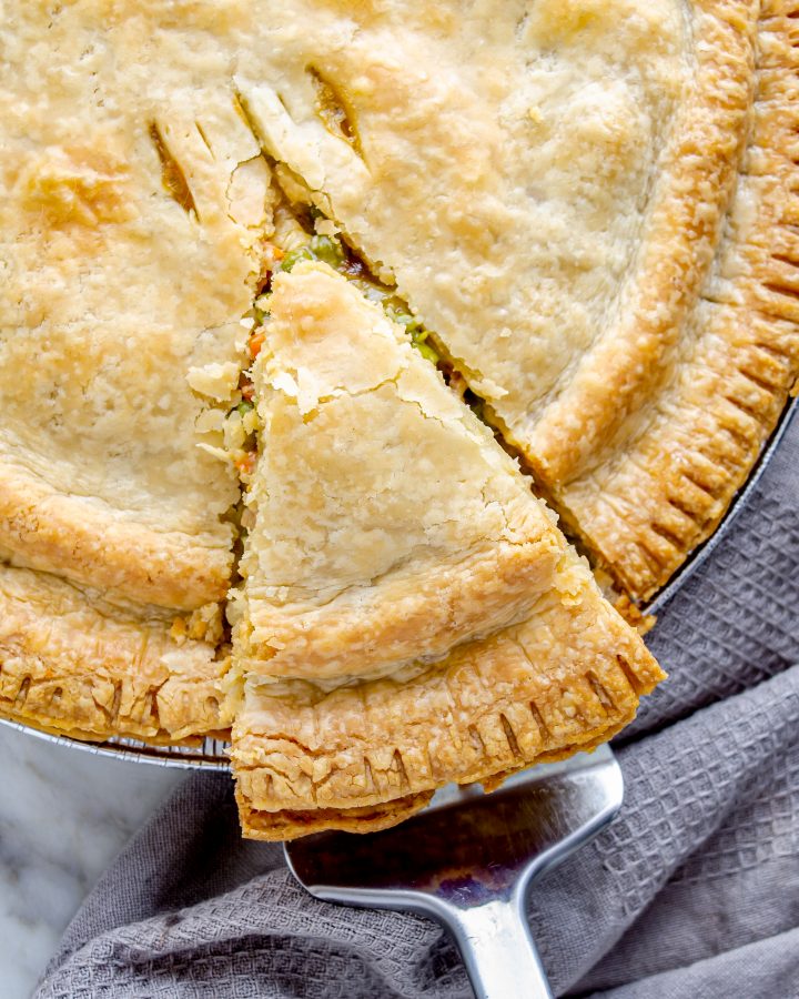 Chicken Pot Pie Bake - CheekyKitchen