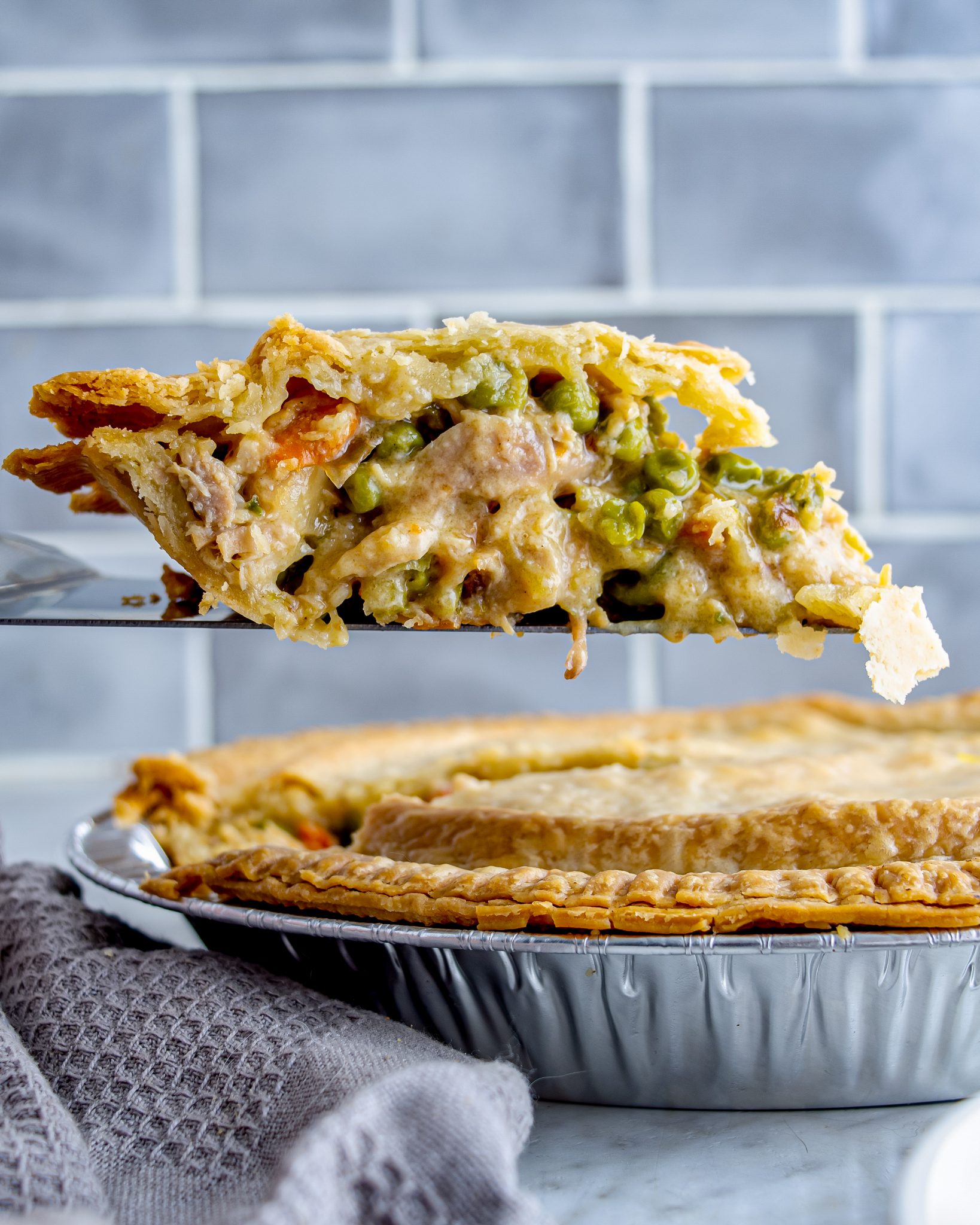 Chicken Pot Pie Bake - CheekyKitchen