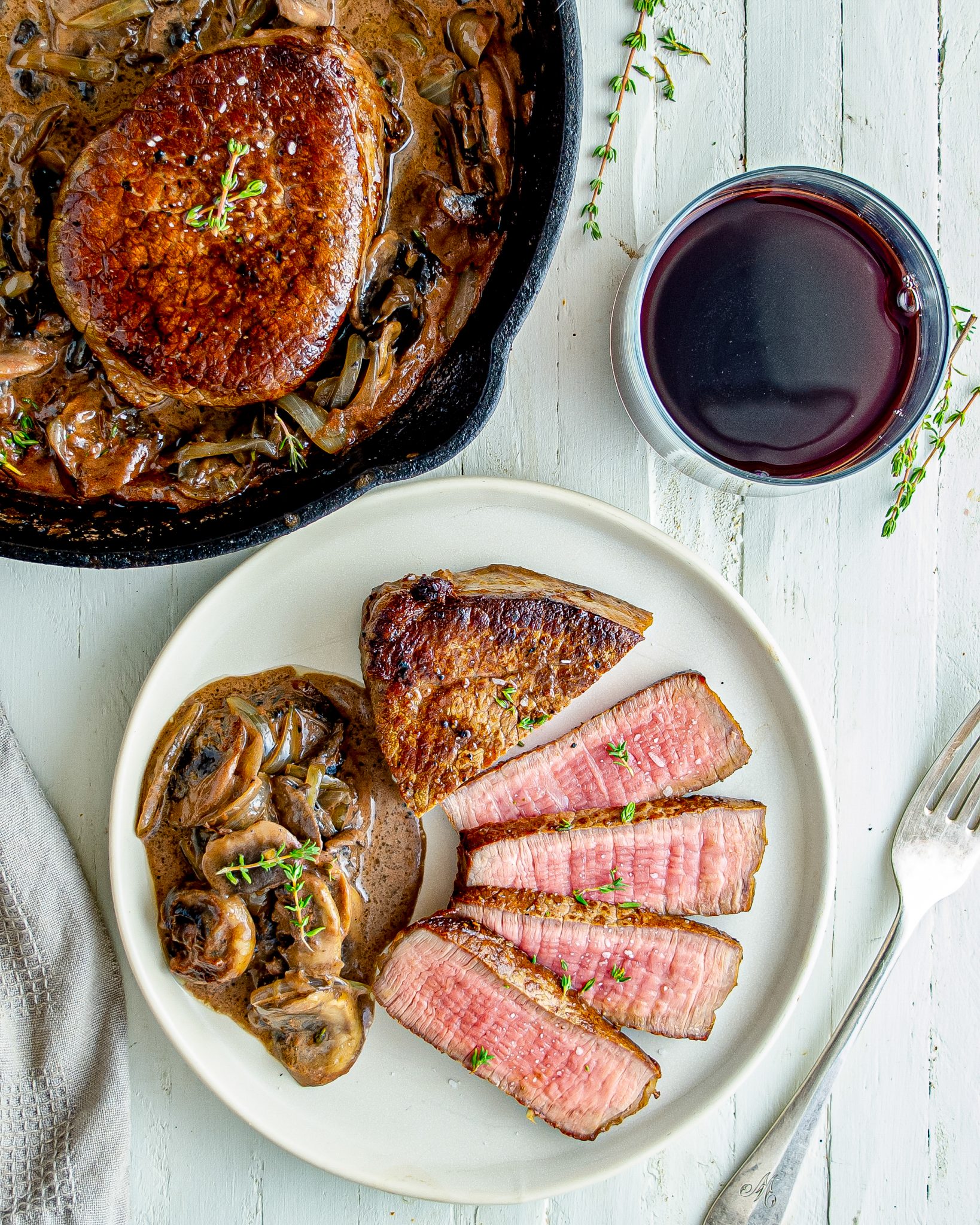 Filet Mignon Recipe in Mushroom Sauce - CheekyKitchen